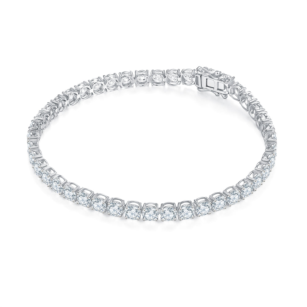 Classic 10ct 'Tennis' Diamond Bracelet – Precious Lab